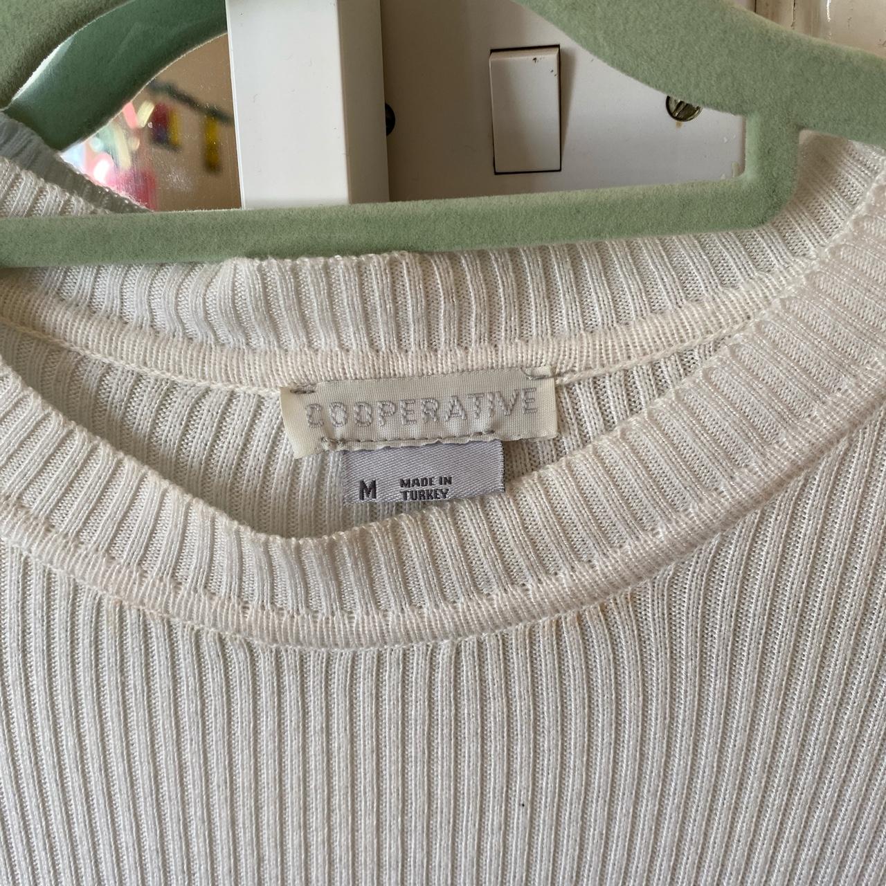 Urban Outfitters ribbed long sleeve top with stripes... - Depop