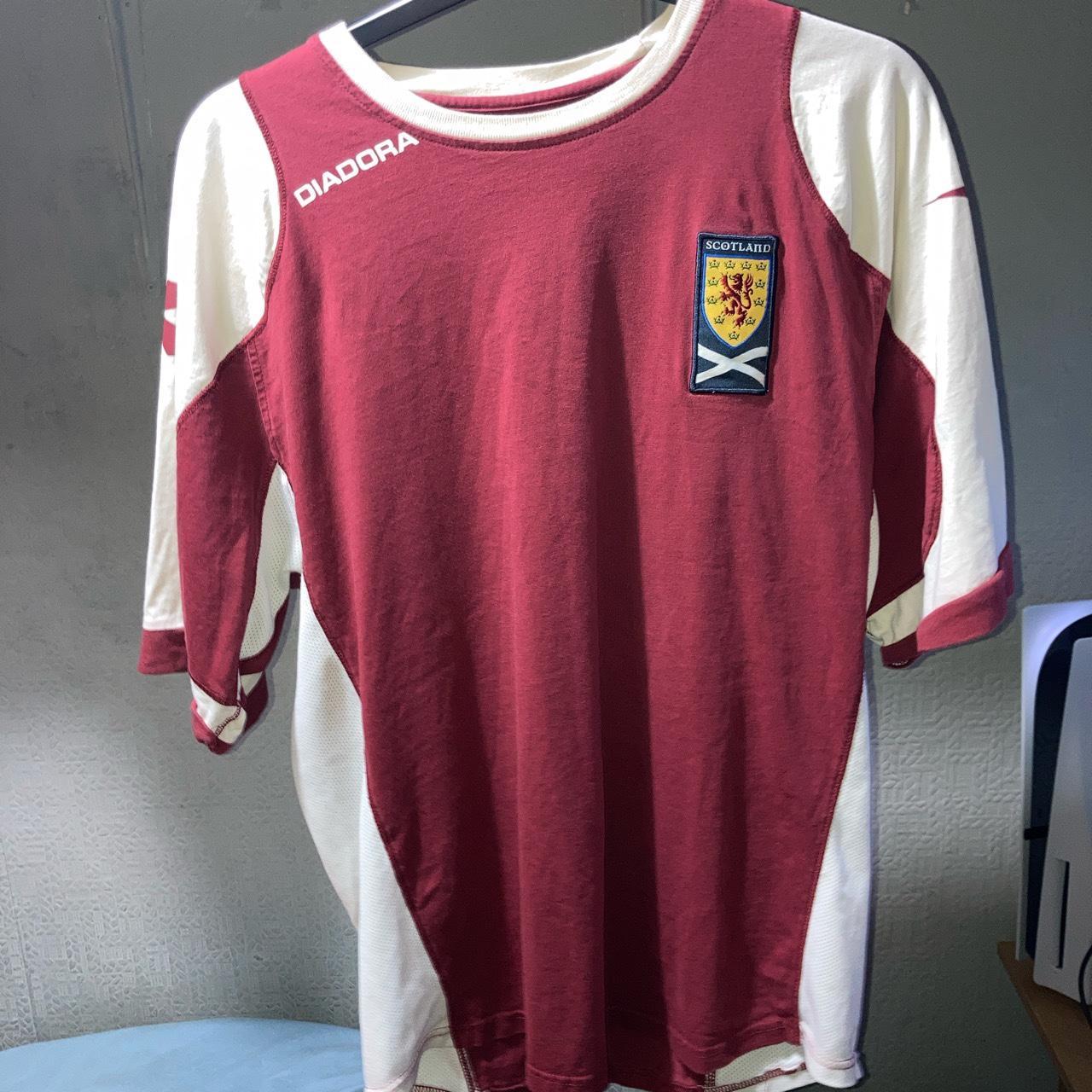 Retro Scotland diadora Scotland training kit, great... - Depop