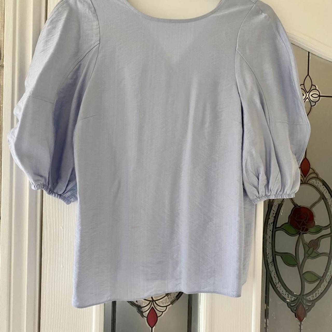 Primark Women's Blue Blouse | Depop
