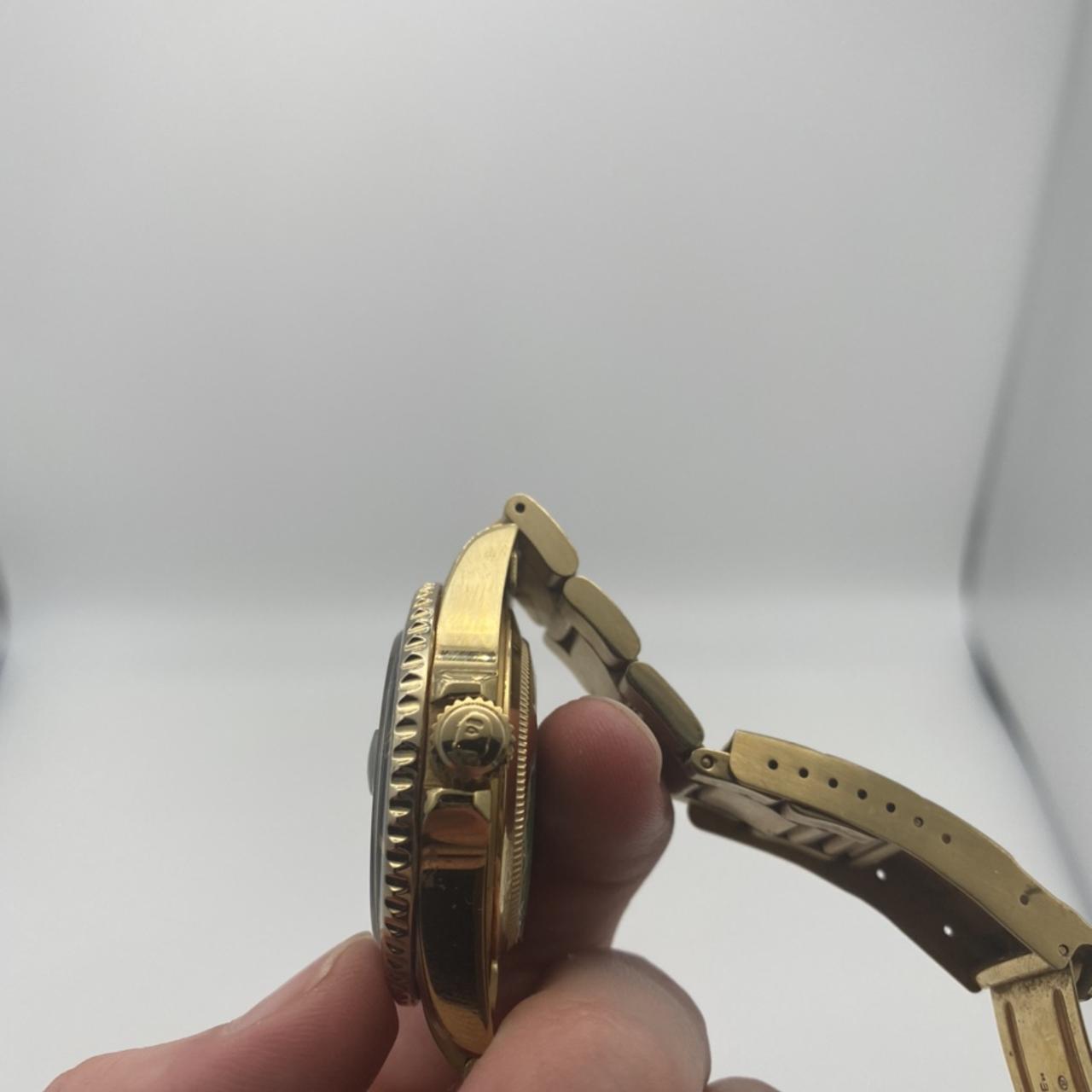 Bapex by bathing ape gold watch BAPE Been sitting... - Depop