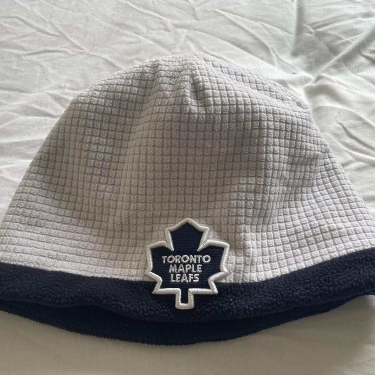 Toronto Maple Leafs unisex winter beanie hat. In... - Depop