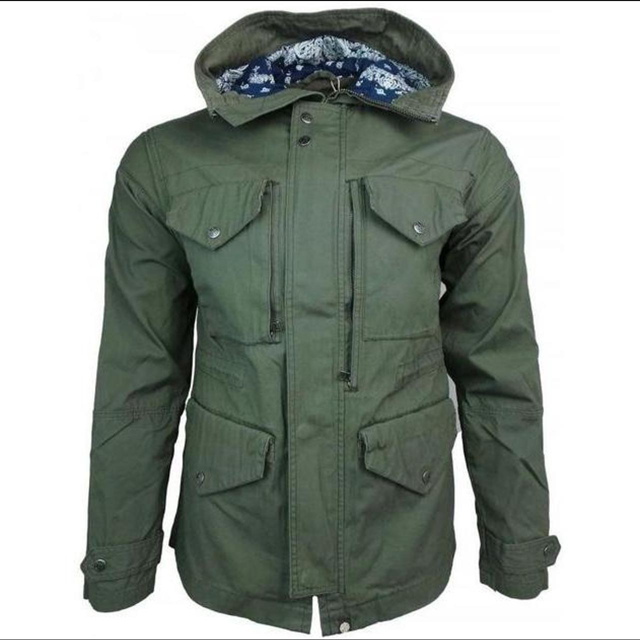 Pretty Green Men's Green Jacket | Depop