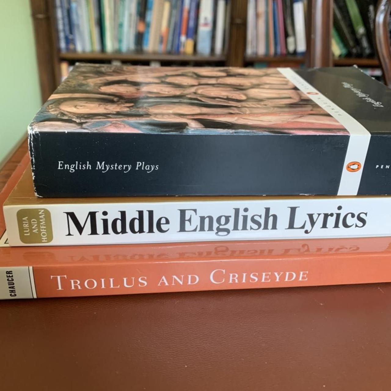 📚 MIDDLE ENGLISH BOOK BUNDLE 📚 A selection of... - Depop