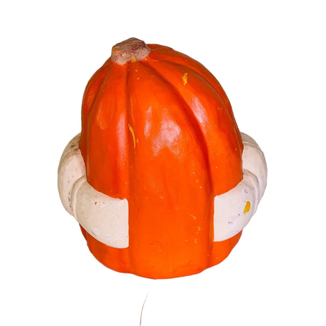 Vintage Halloween Pumpkin Jack O Lantern Light Foam Depop