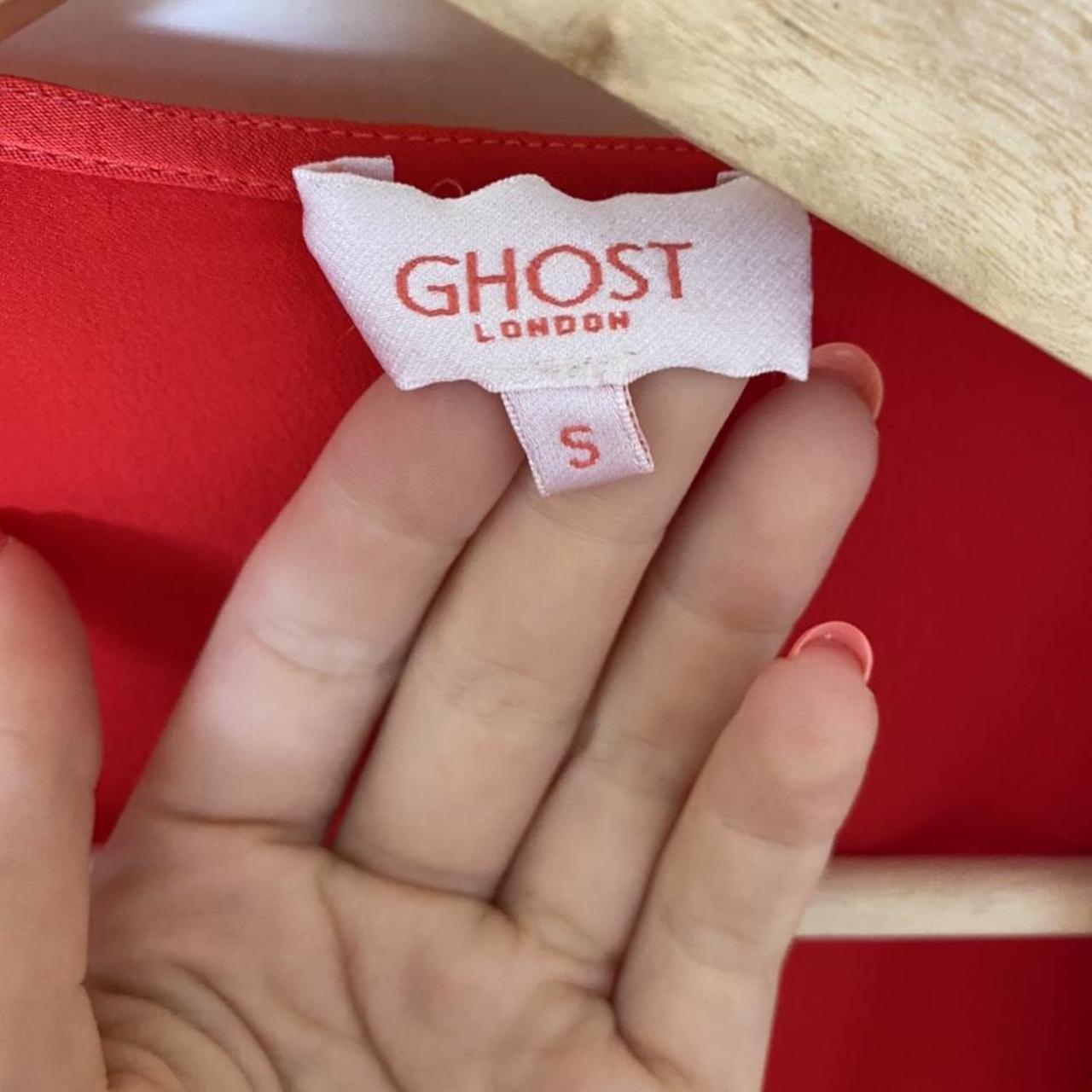 Beautiful ghost silk wrap dress Never worn before ... - Depop