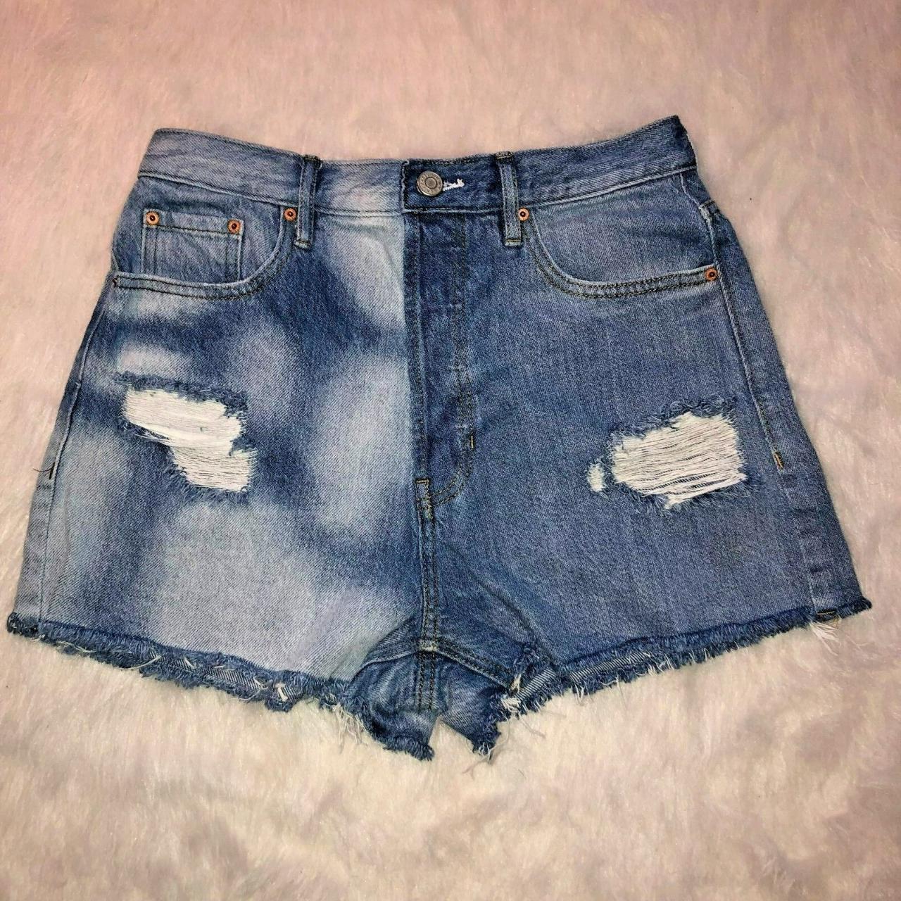 Pac Sun Shorts Size 27 Ultra High Rise Vintage... - Depop