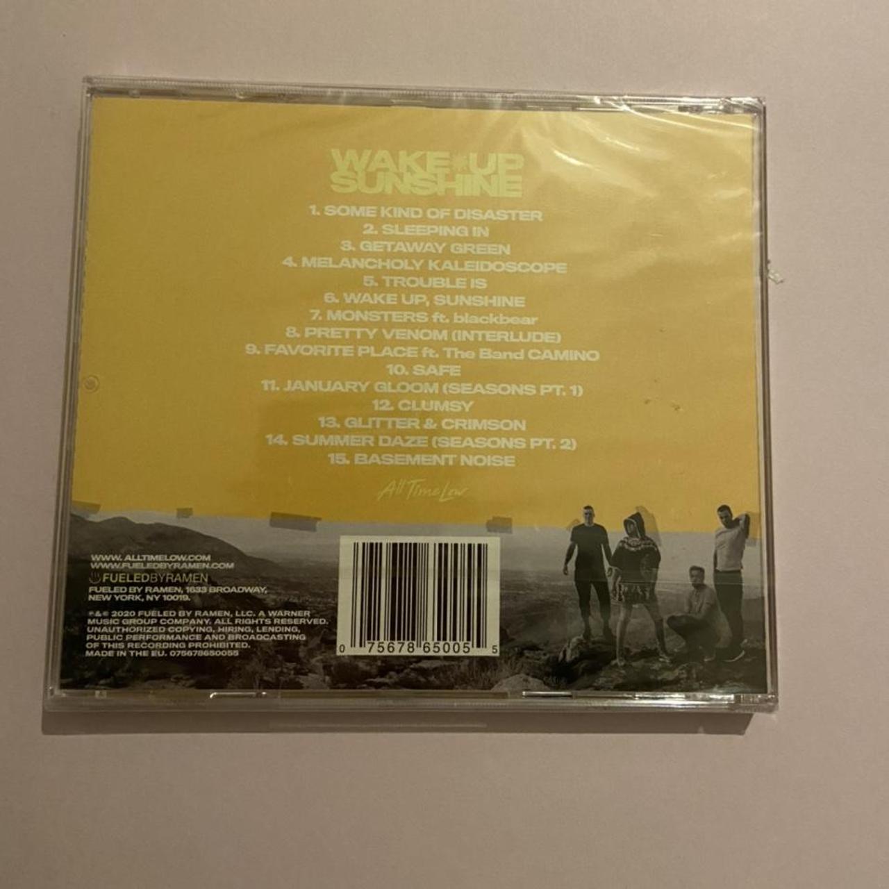 All time low - Wake up sunshine album CD has never... - Depop