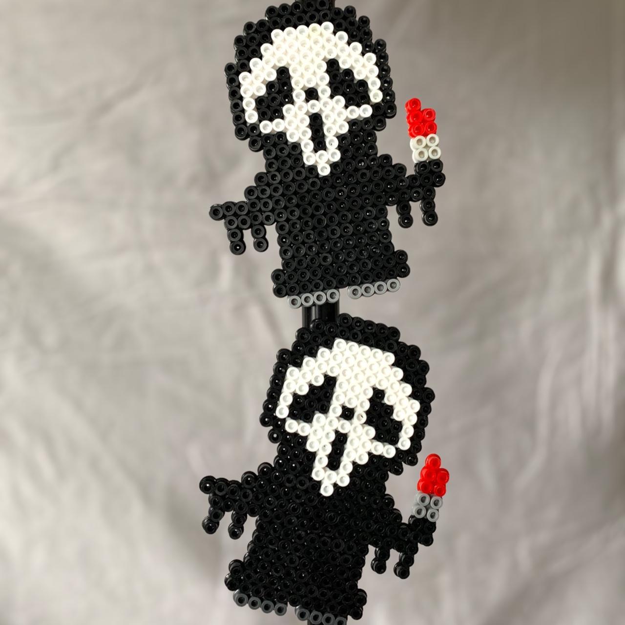 Two Ghostface perler bead magnets. A little 90s to... - Depop
