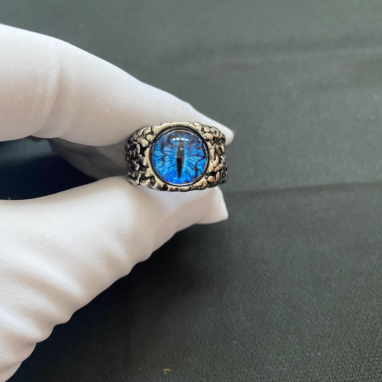 Punk Gothic Ring Vintage Rings Adjustable... - Depop