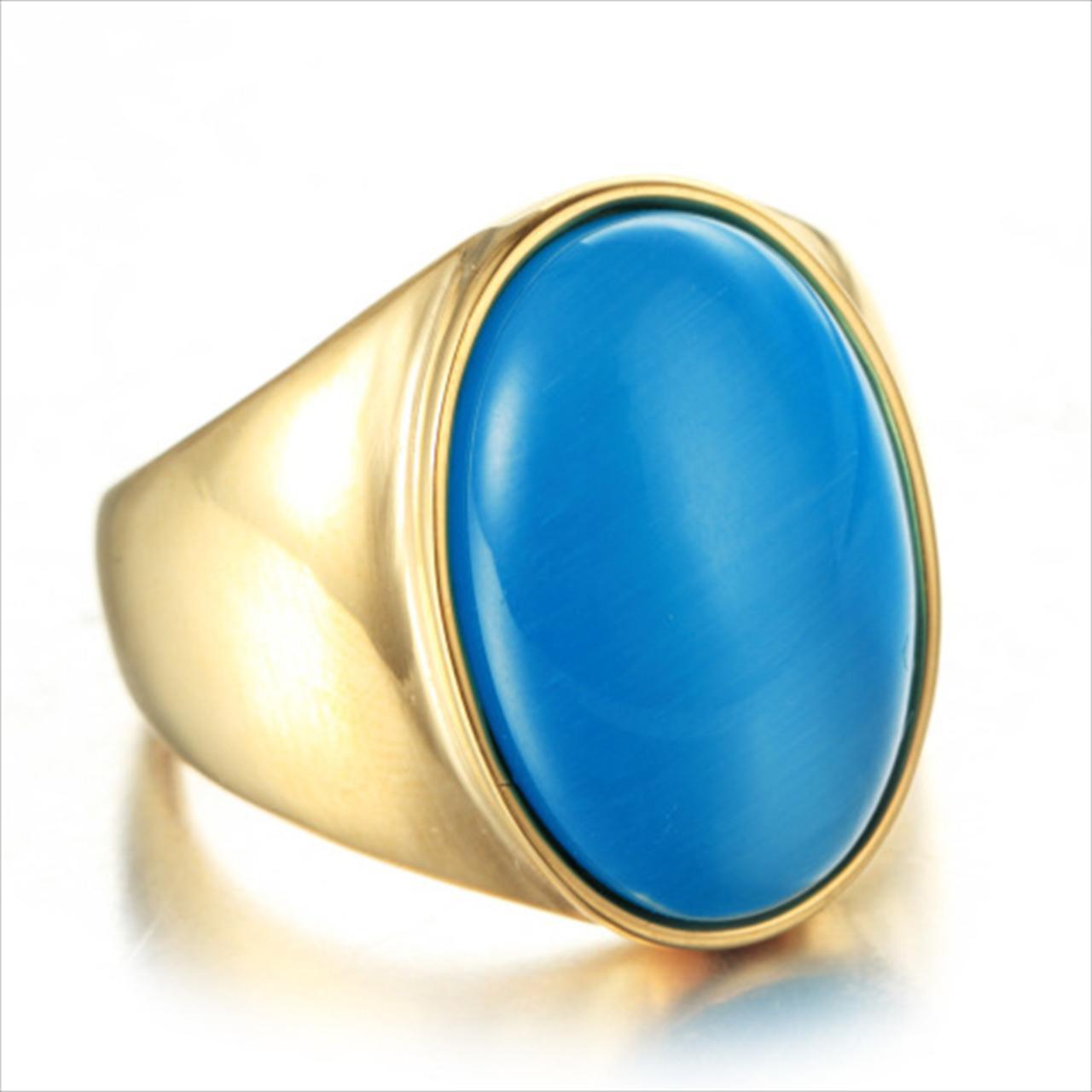 Punk Gothic Ring Cymophane Rings Tag me for the... - Depop