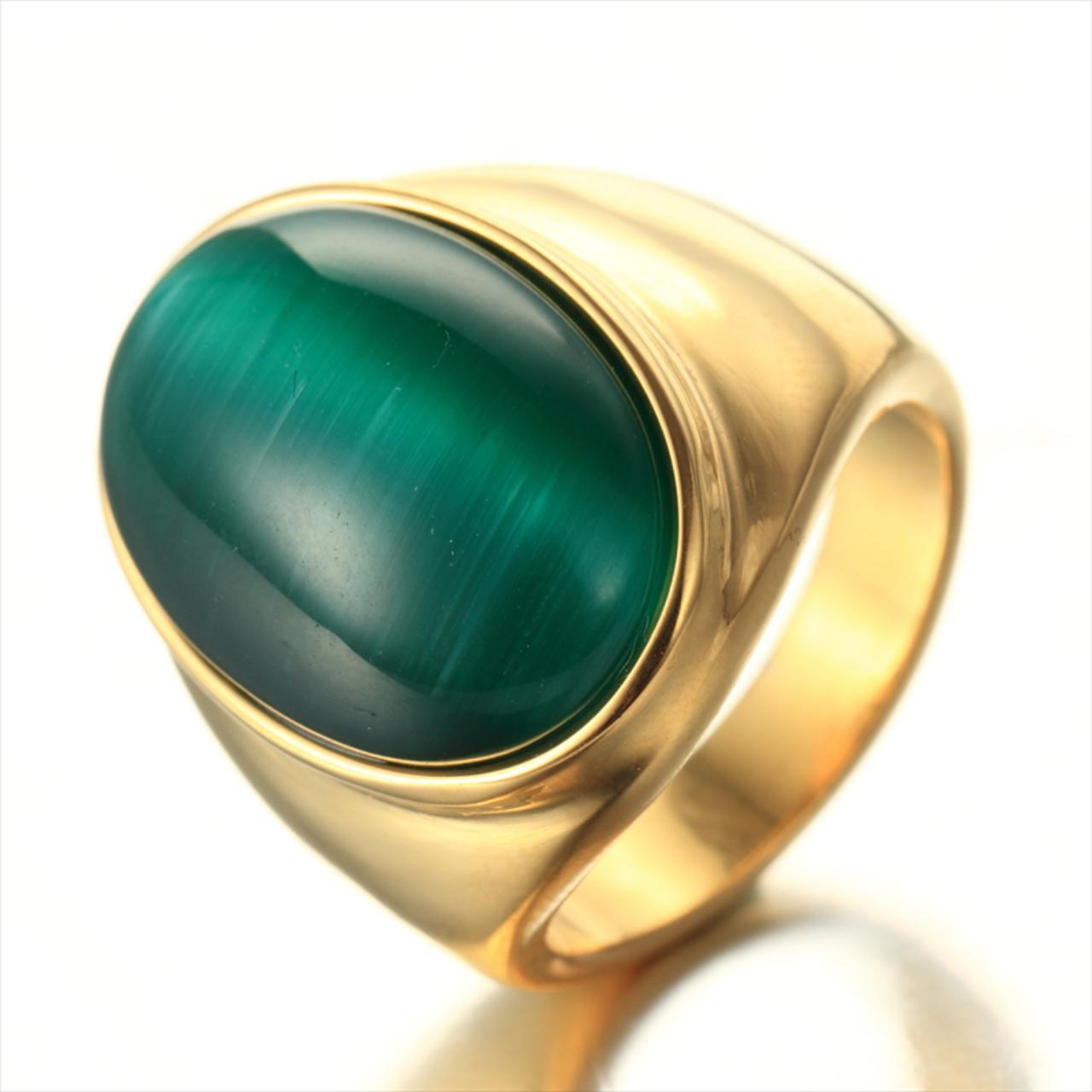 Punk Gothic Ring Cymophane Rings Tag me for the... - Depop