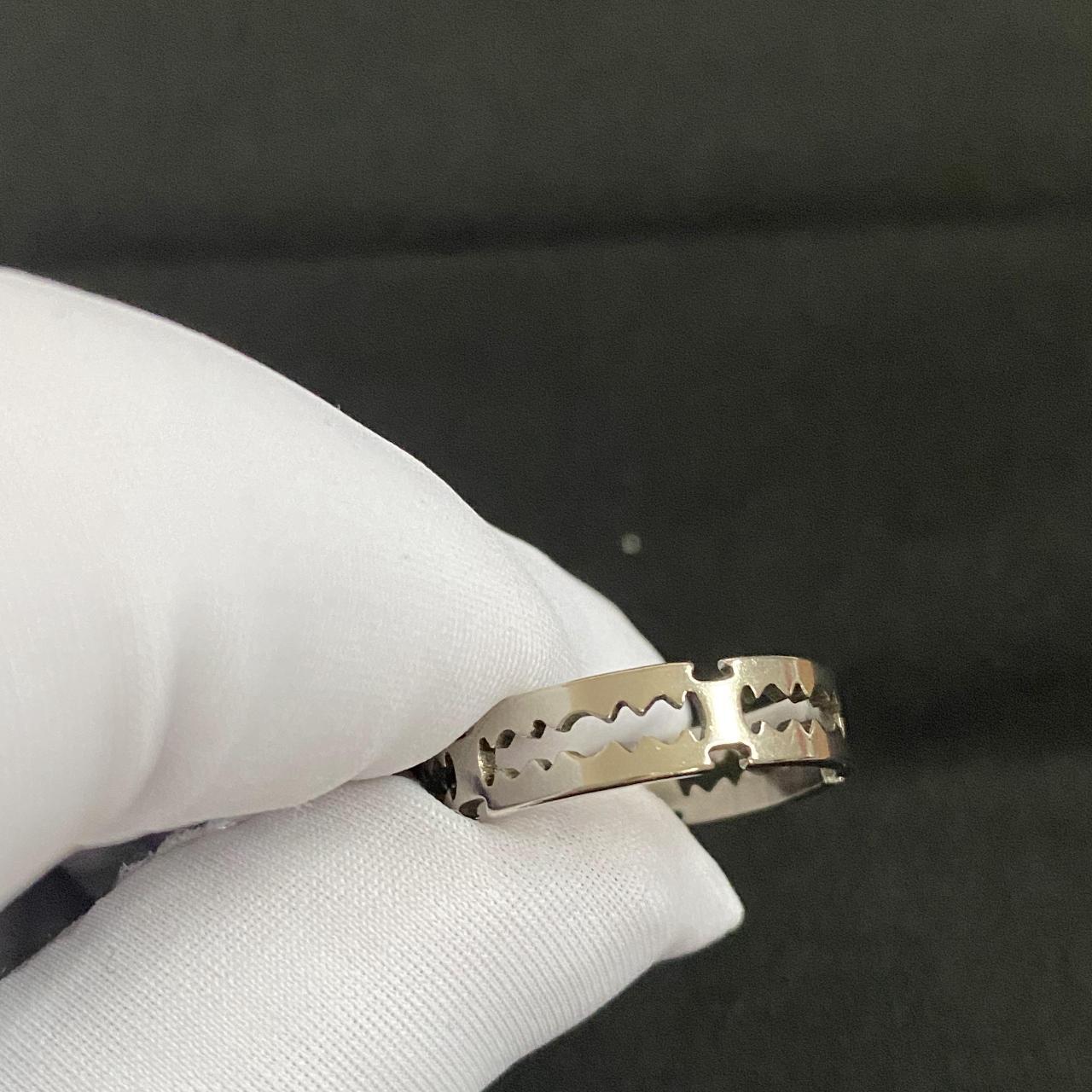 Punk Gothic Ring Vintage Razor Rings Tag me for the... - Depop