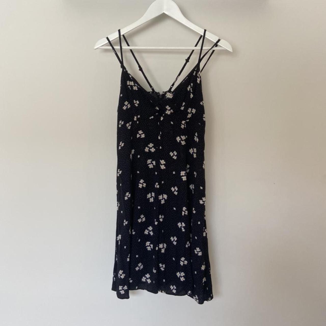 Mini Floral Daisy Dress Size 2 Xs American Depop