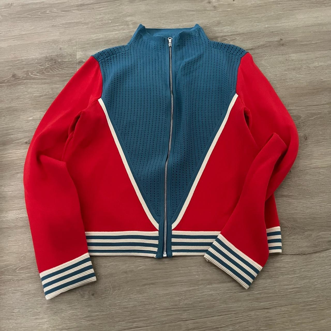 Sandro skirt and zip-up set. #sandro #cute... - Depop