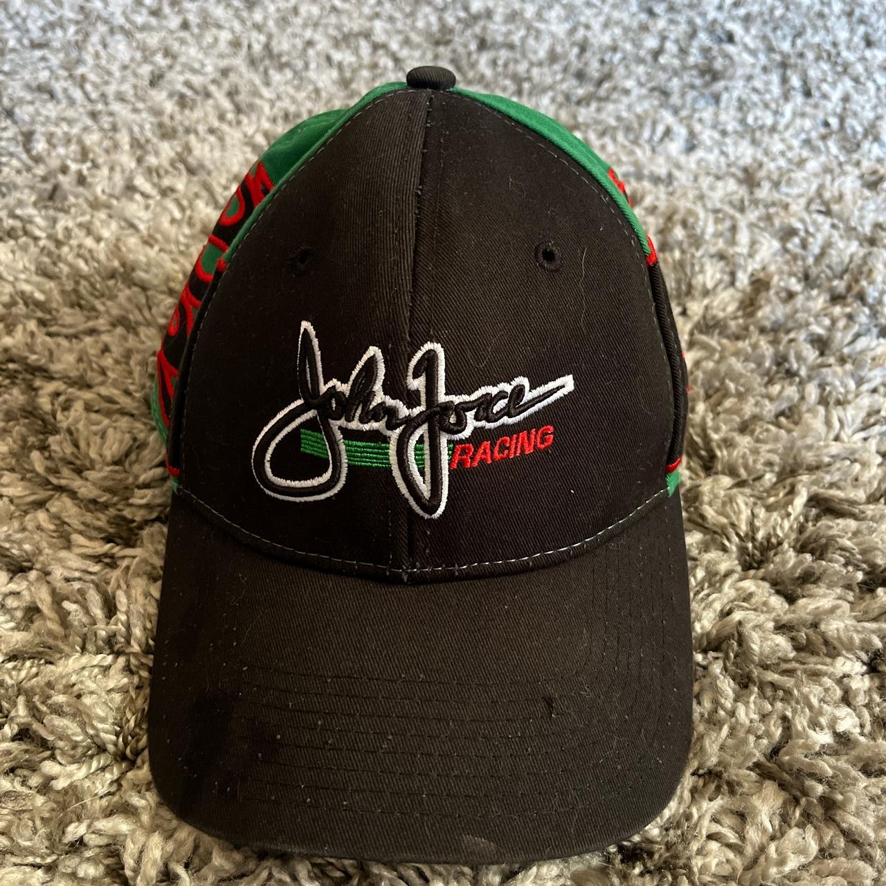 John Force *Vintage* Racing Team Hat Flame... - Depop