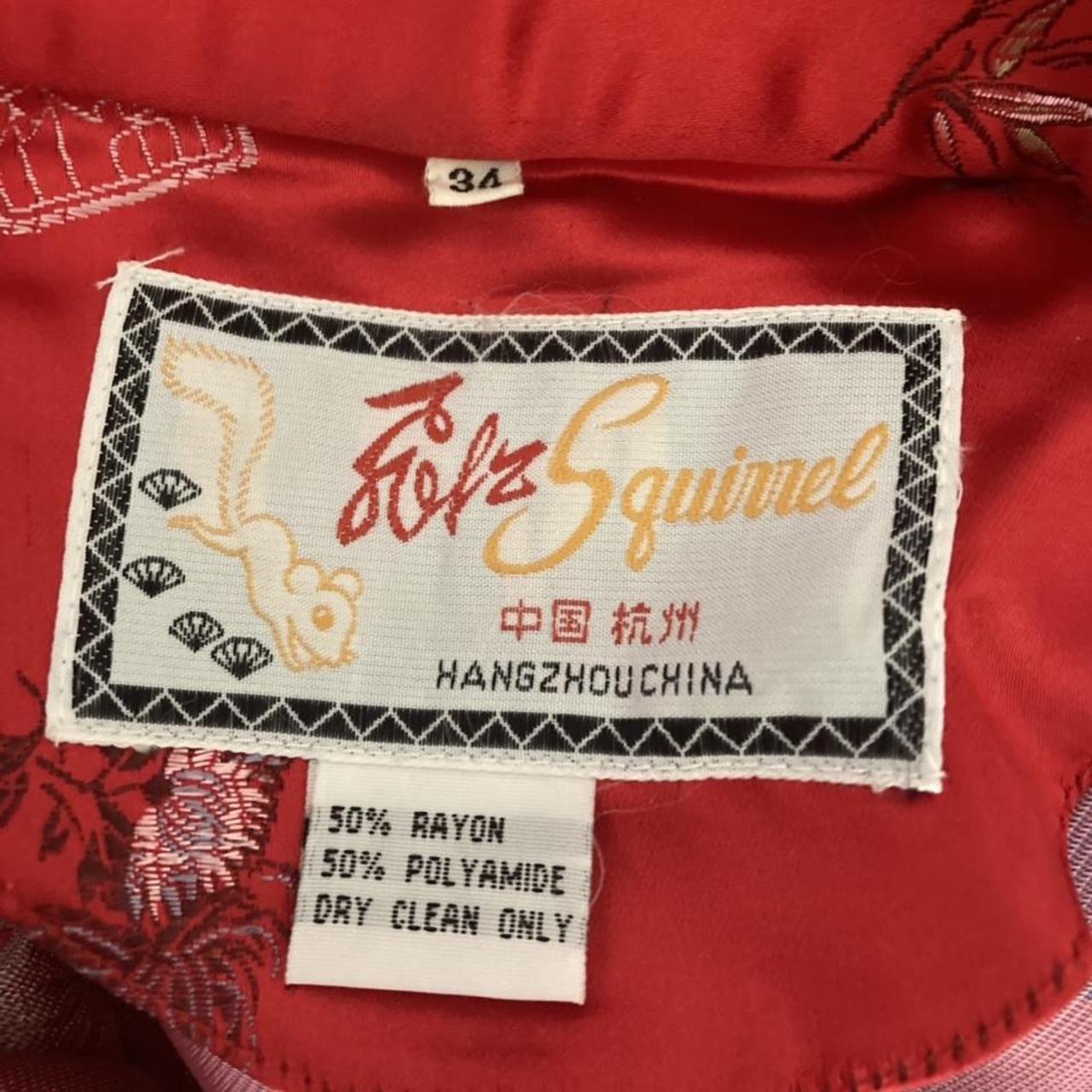 Gorgeous Solz Squirrel Traditional Chinese Red Maxi... | Depop