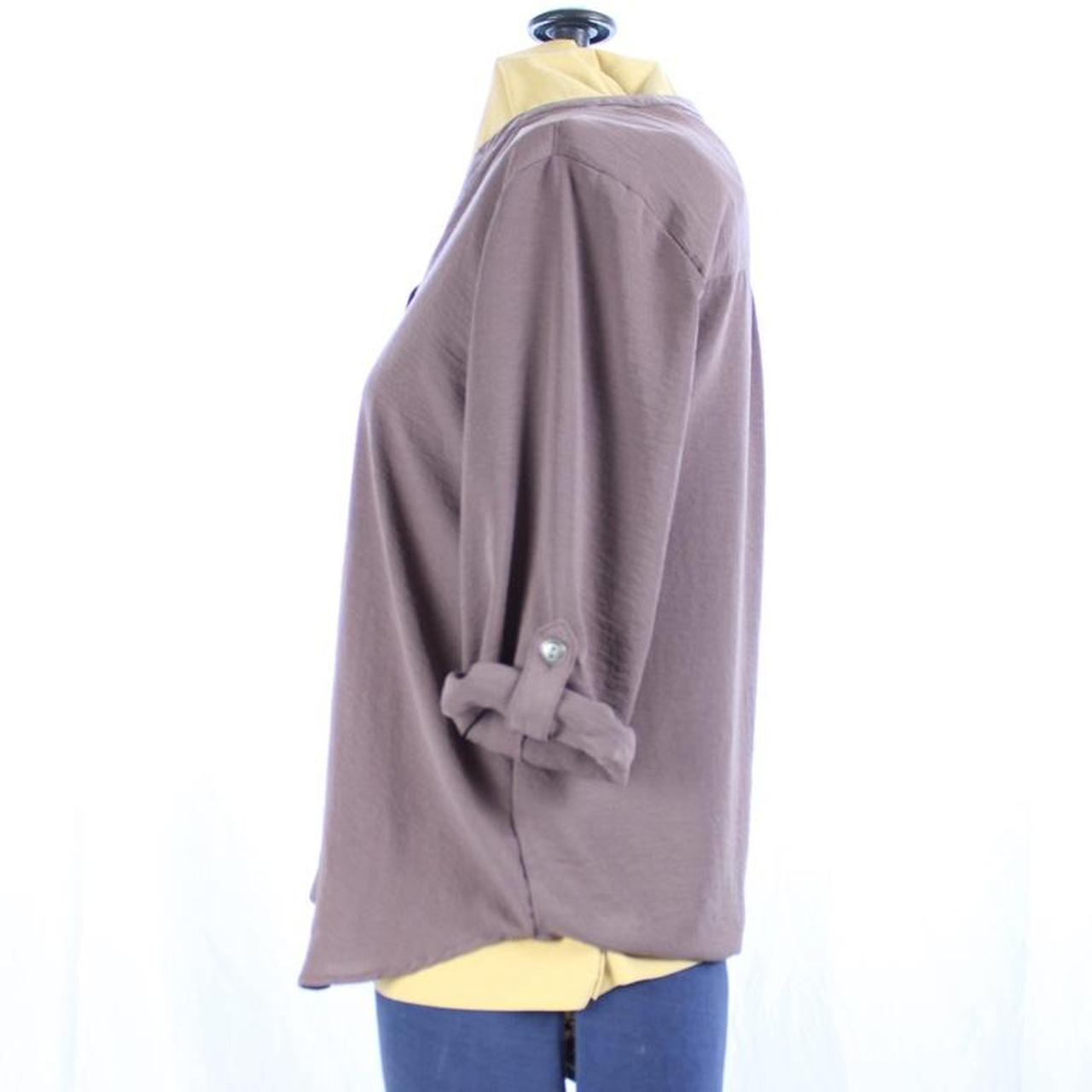 Lavender dress top Half bust: 19.5” Sleeve length:... - Depop