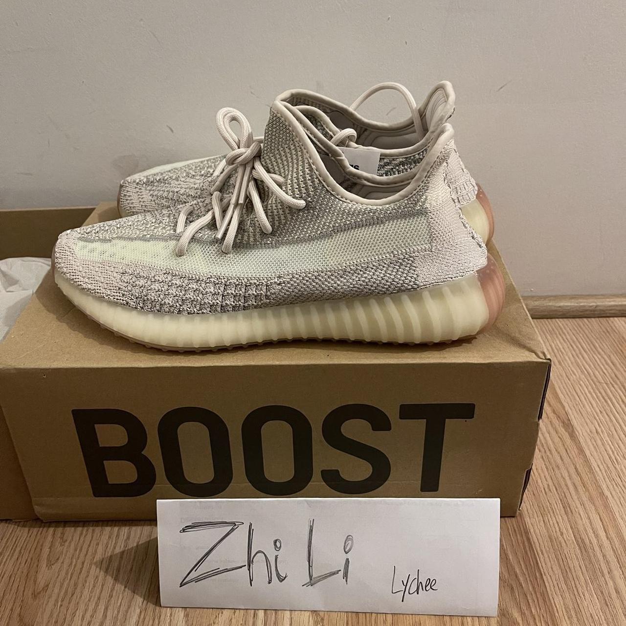 Yeezy boost 350 v2 Citrin Reflective UK9.5 Brand... - Depop