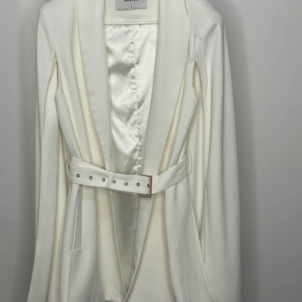 Sheike - White cape Selling for $120 Size 8 Worn a... - Depop