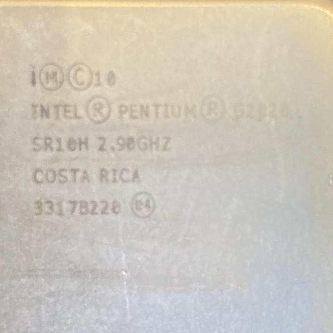 Intel G2020 SR10H 2.9GHz CPU Processor I have no... - Depop