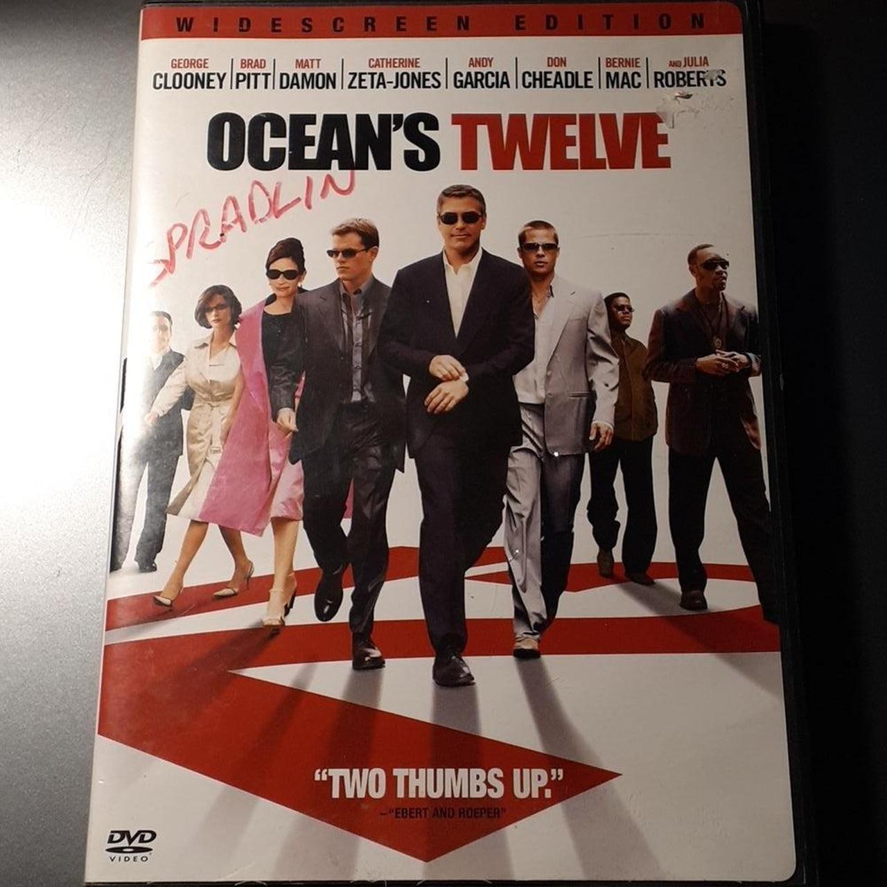 OCEAN'S 12 MOVIE DVD. pre-owned pre-viewed. #Movie #Dvd - Depop
