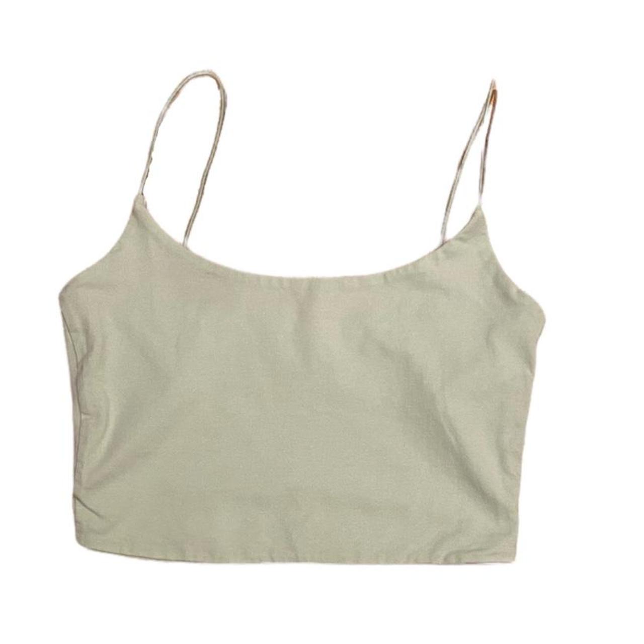 Supre Lux Crop Cami Size: XS Original price: $15 DM... - Depop