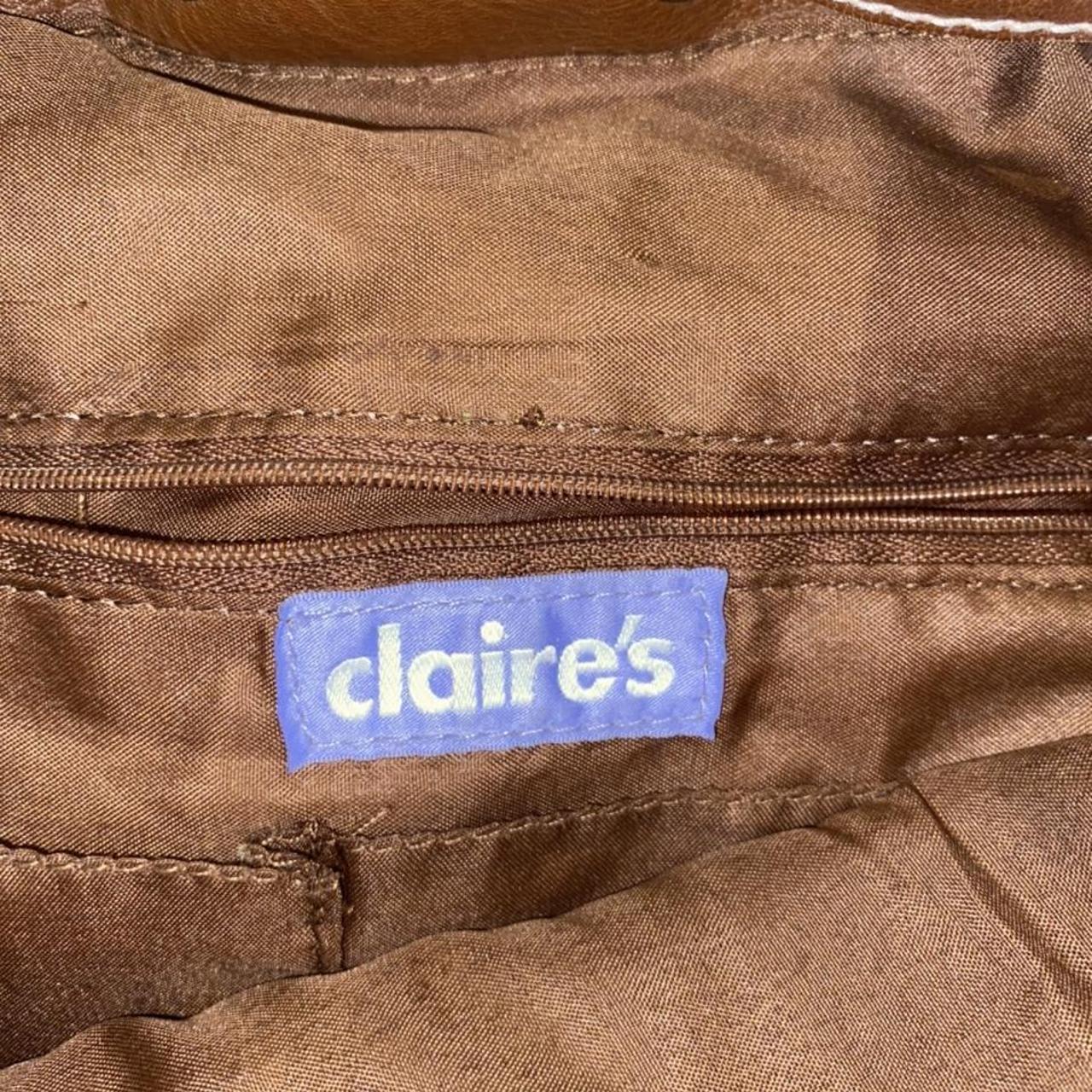 Claire's Women's Brown Bag | Depop