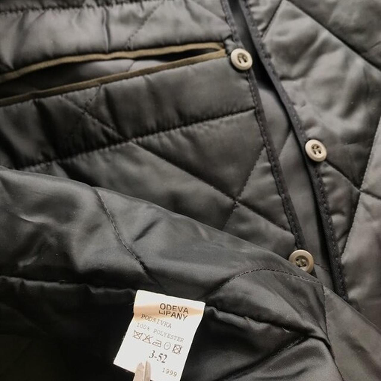 Black Military Quilted Padded Parka Jacket Liners -... - Depop