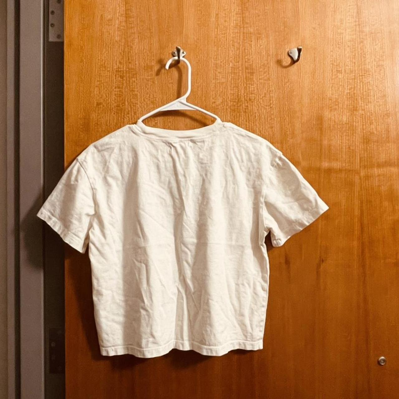 Boxy Cropped Portrait Graphic Tee 🥛 great... | Depop