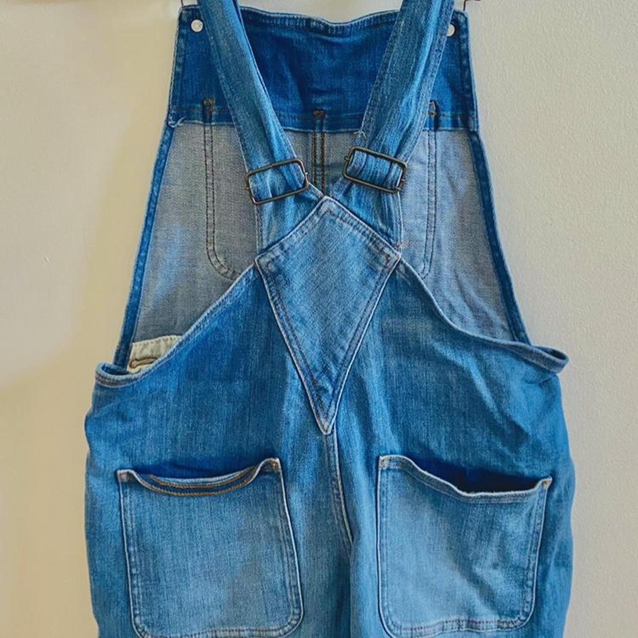 Short Denim Overalls Fatface #fatface #overalls... - Depop