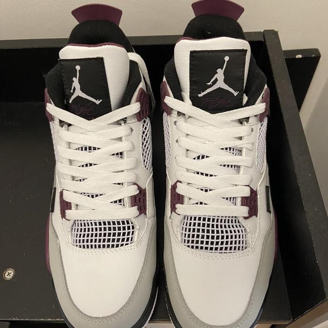 PSG Jordan 4s never worn - Depop