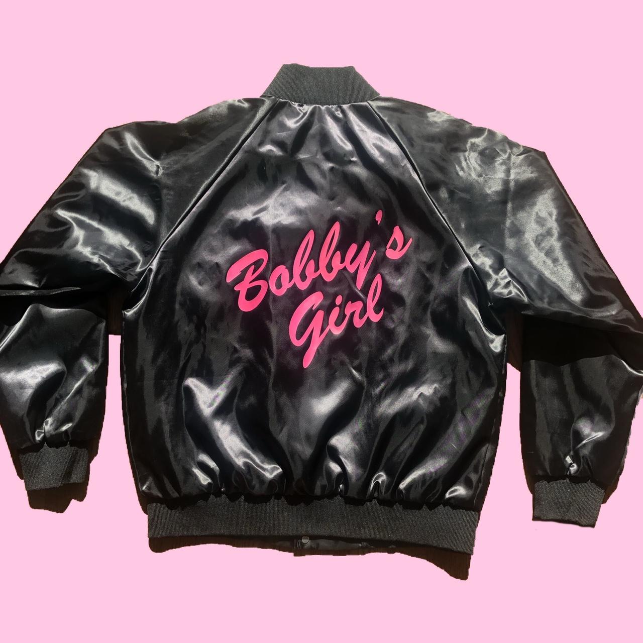 Super cute Grease inspired varsity bomber... - Depop