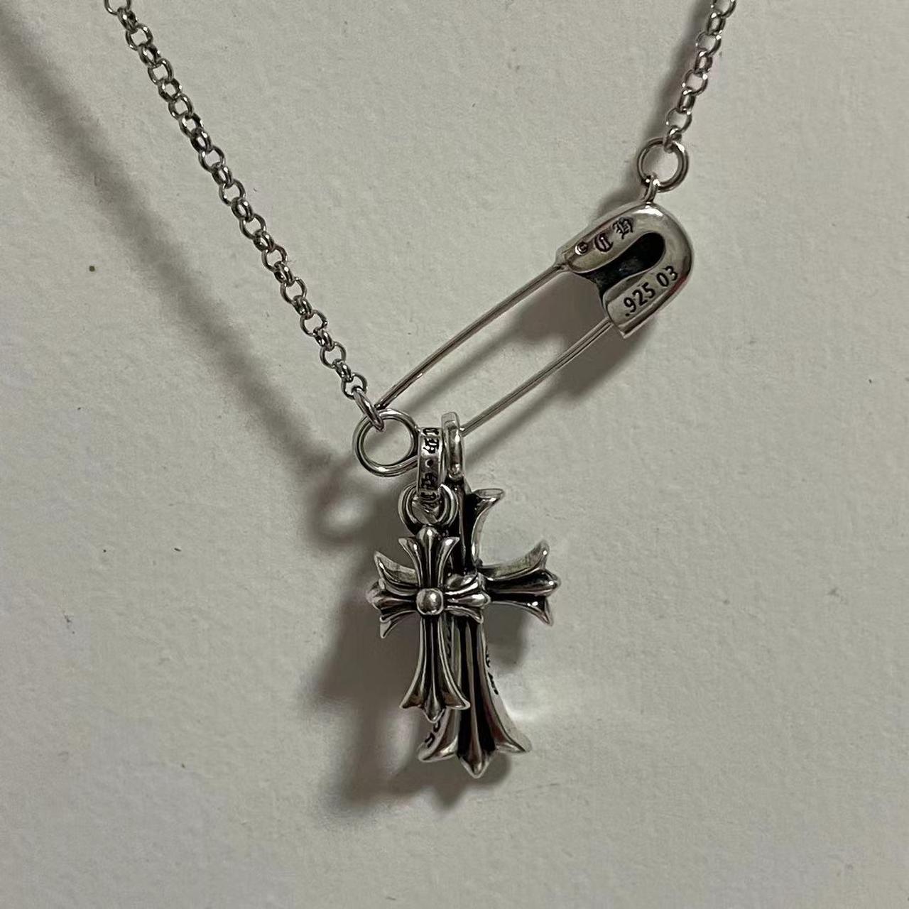 Chrome Hearts Necklace gem Chain 23 inch #necklace... - Depop