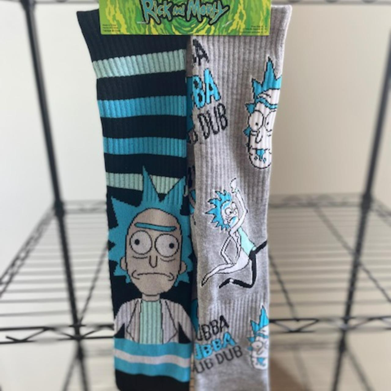 Cartoon Network / Adult Swim Socks - Rick and... - Depop