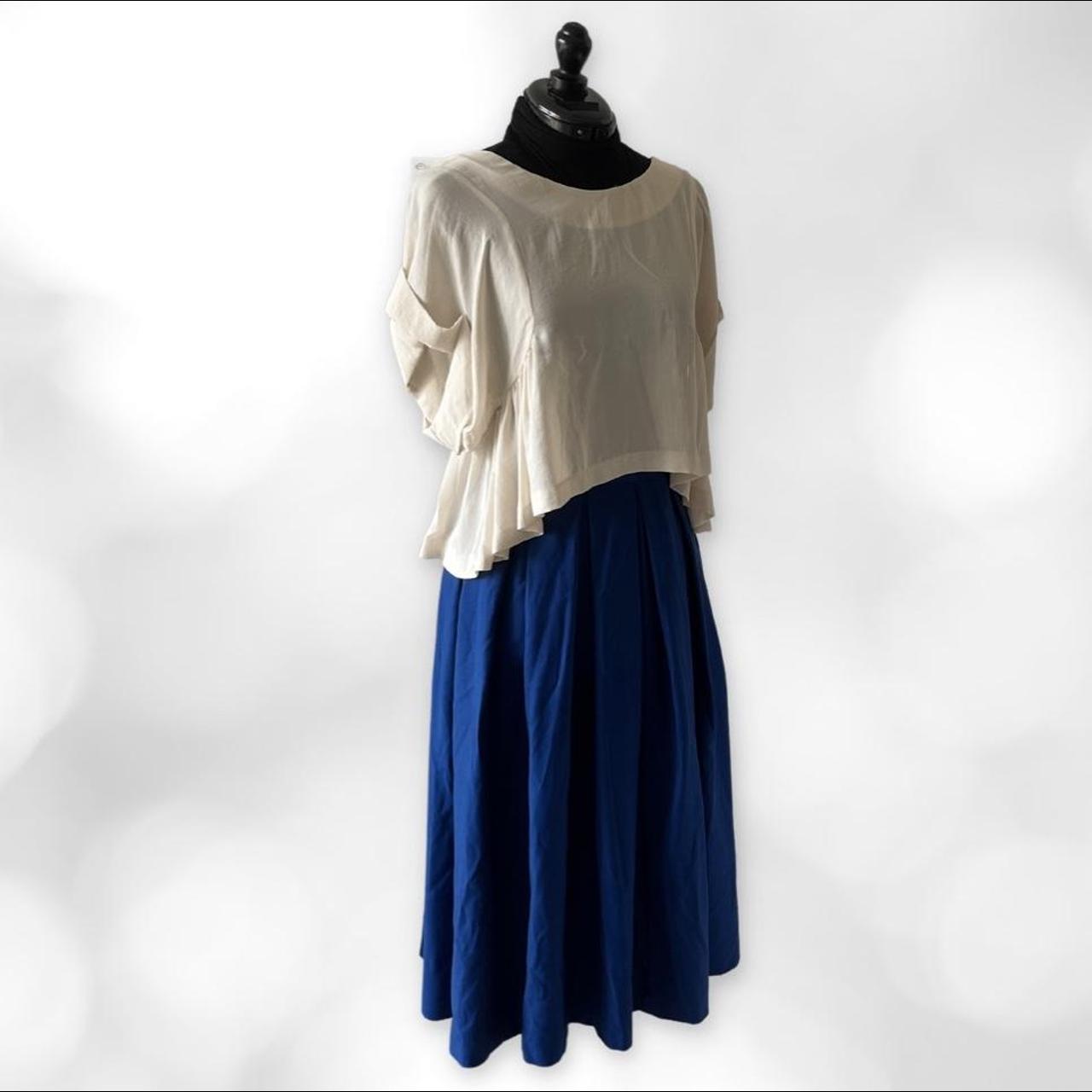 Sheer Flowy Top H&M Light weight, sheer blouse... - Depop