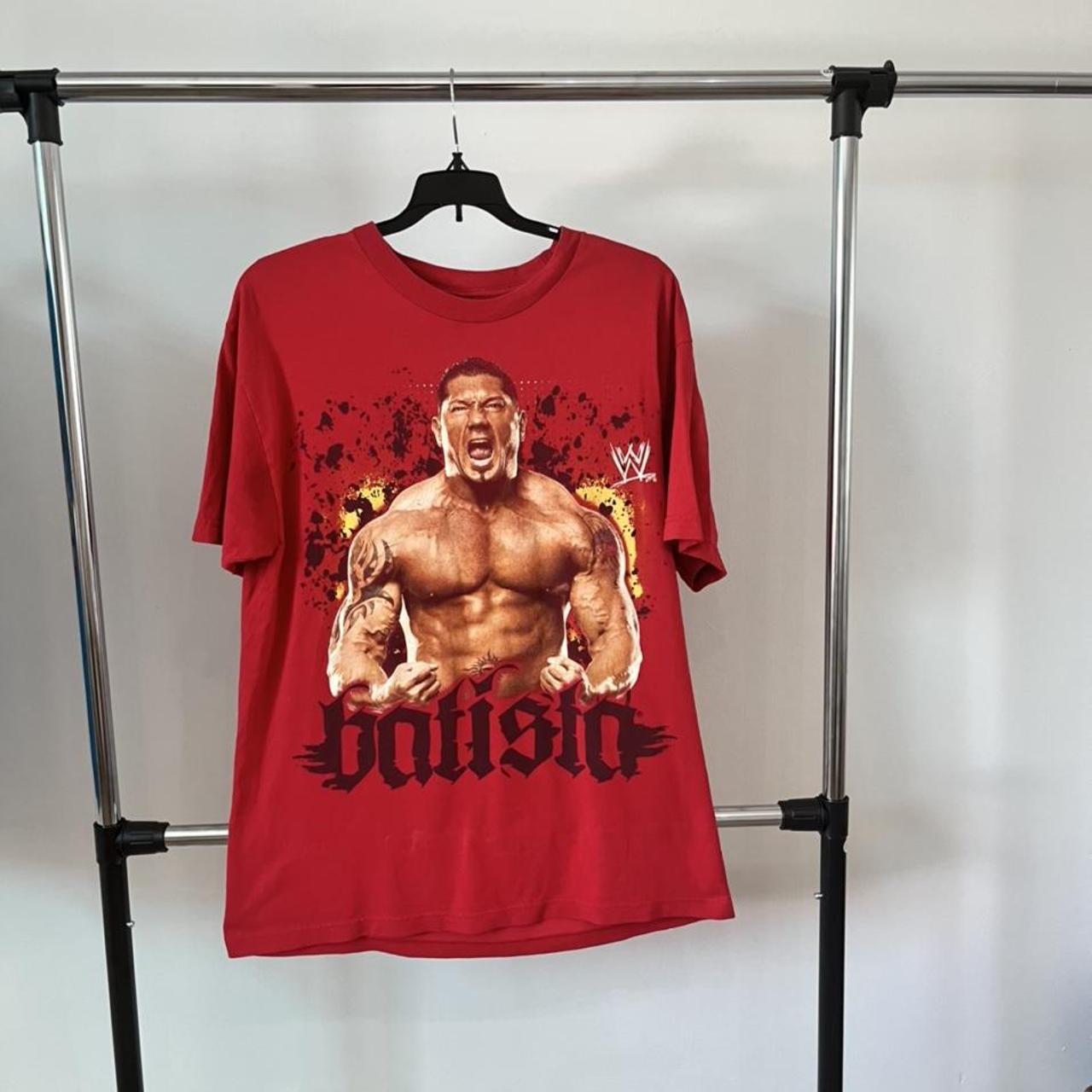 Vintage WWE Batista (The Animal) T-Shirt size L. It... | Depop