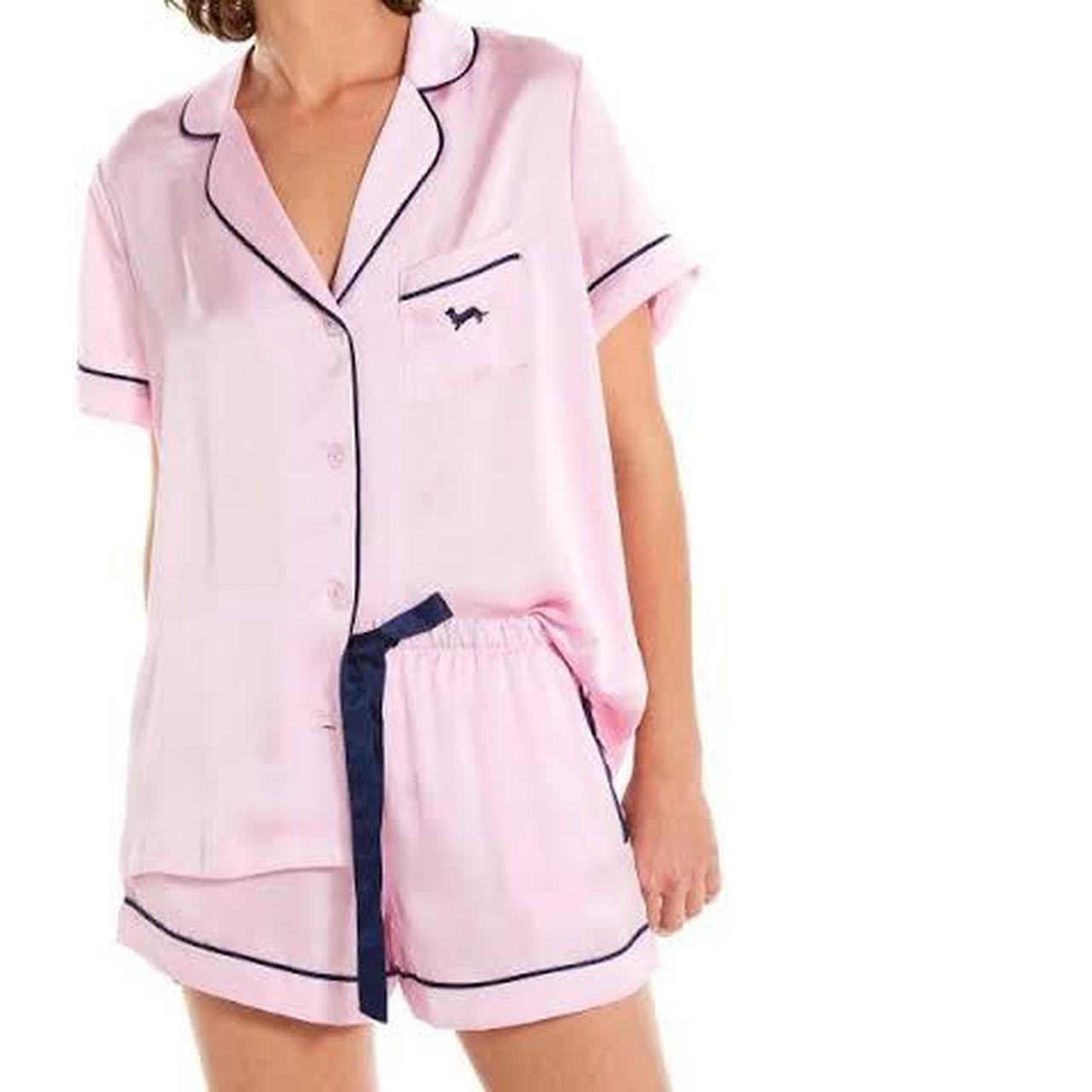 Peter Alexander satin pj set~ pink Only worn 2... - Depop
