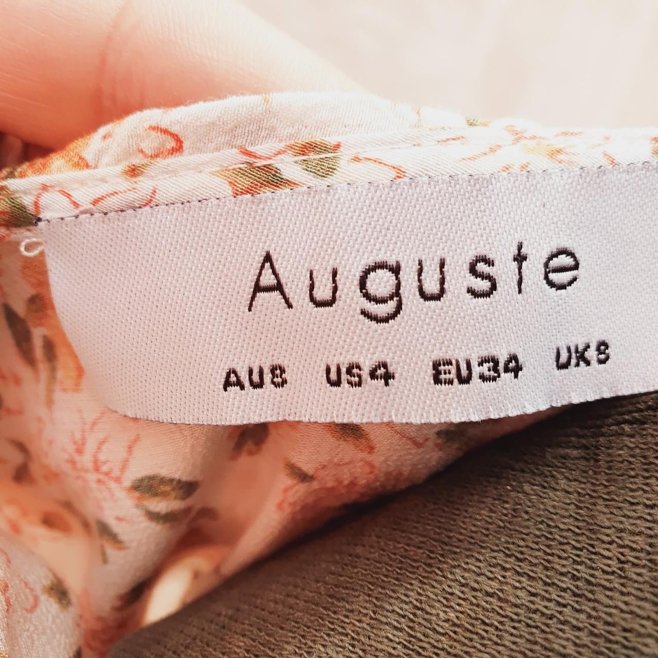 Auguste the label Rayon Spring crossover Mini dress... - Depop