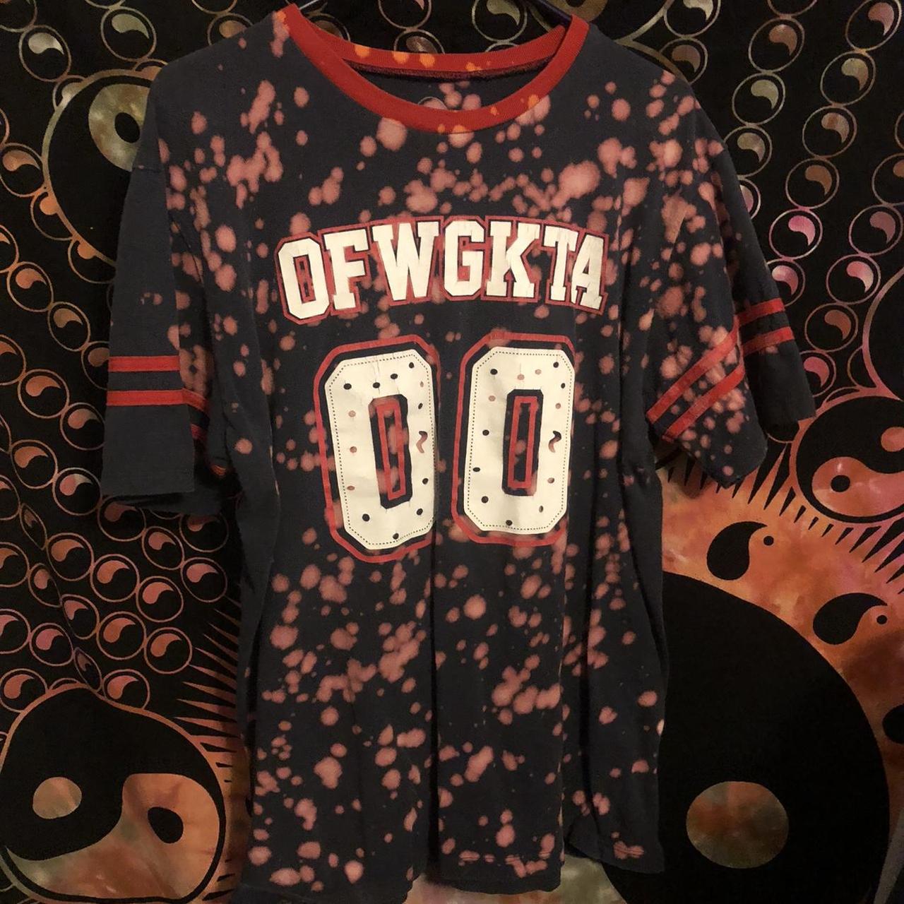 // odd number // bleached reverse tie dye, kta... - Depop