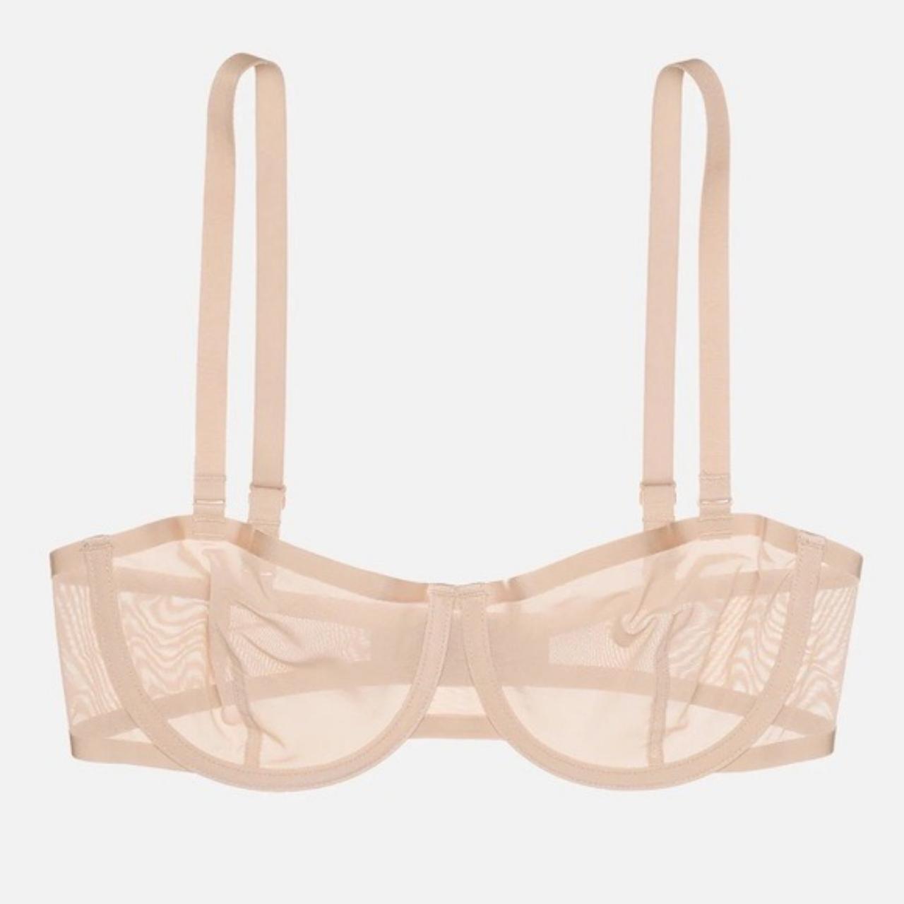 CUUP the Balconette Mesh Bra size 34E Color is... - Depop