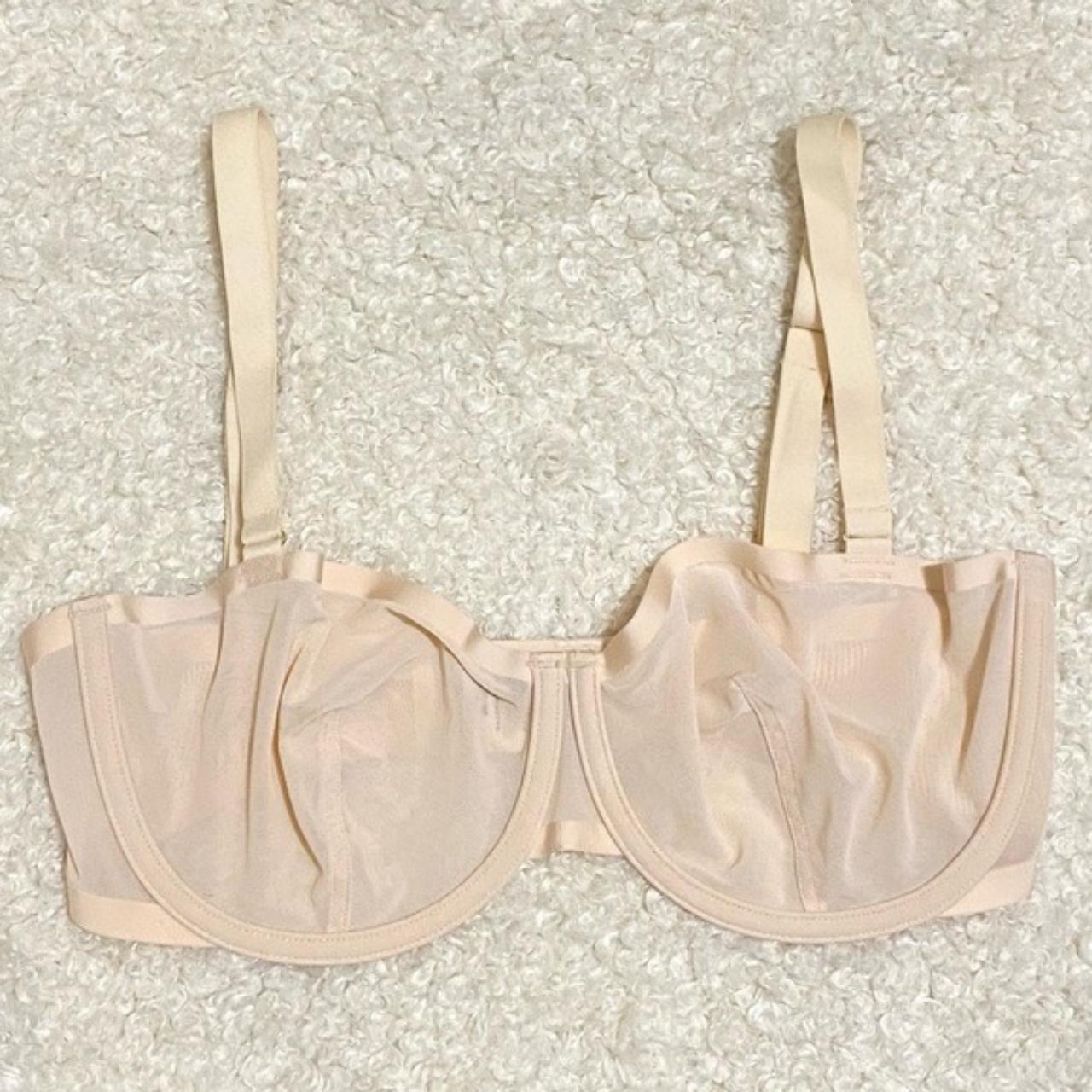 CUUP the Balconette Mesh Bra size 34E Color is... - Depop