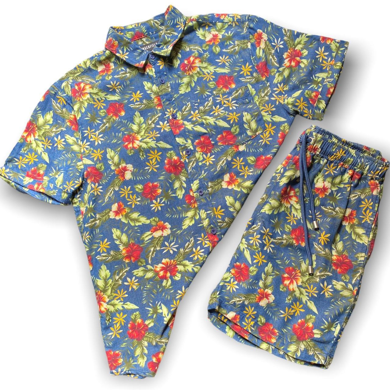 Dangerfield Mens Co Ord Matching Set Short Sleeve Depop