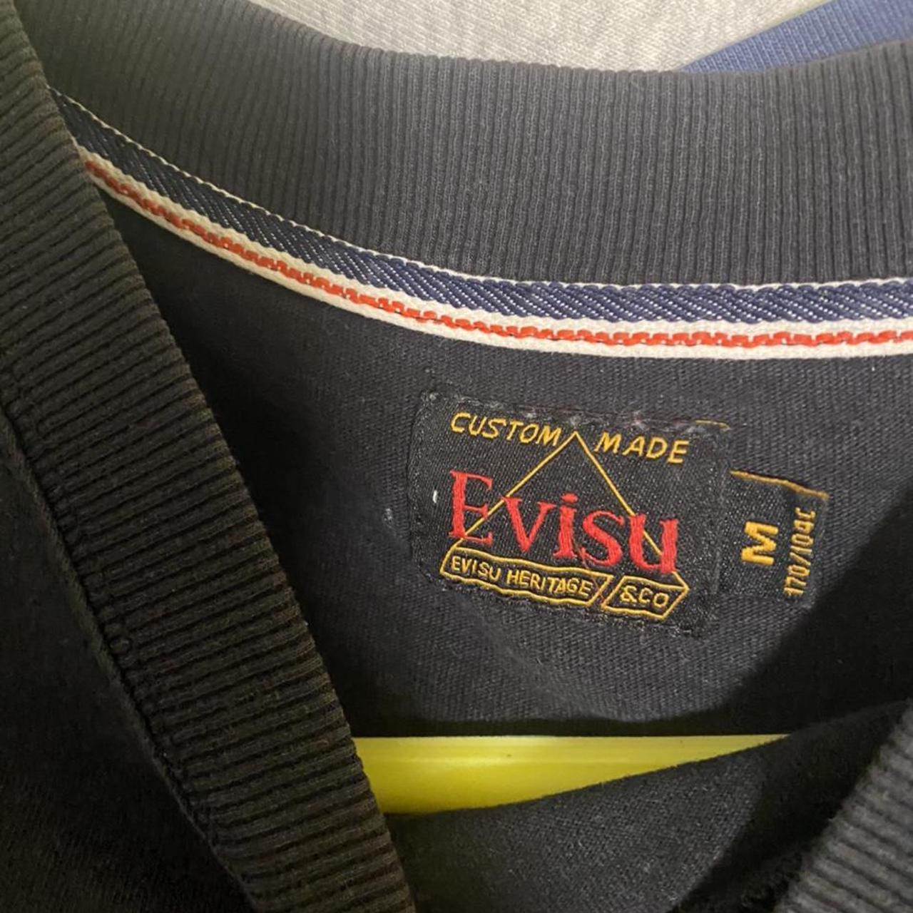 Evisu T shirt Gold logo on front Some marks on the... - Depop