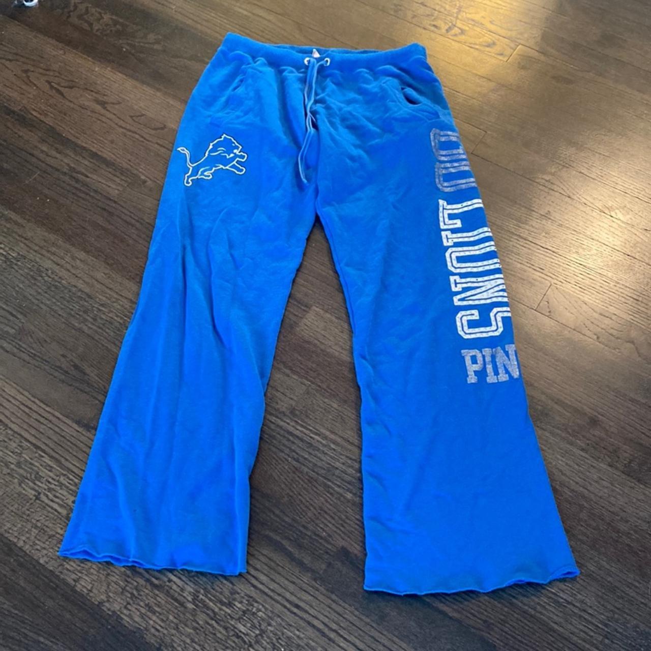 Victoria’s Secret Pink Detroit Lions Sweatpants... | Depop