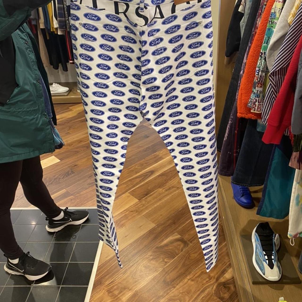 ISO!! These Versace ford collab jeans in a 28,29 or... - Depop