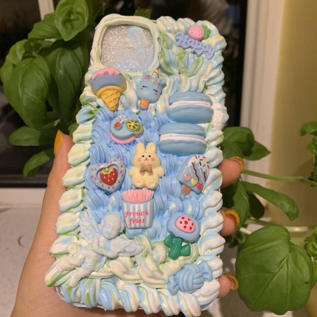 Happy birthday iPhone 12/ pro case handmade decoden... - Depop