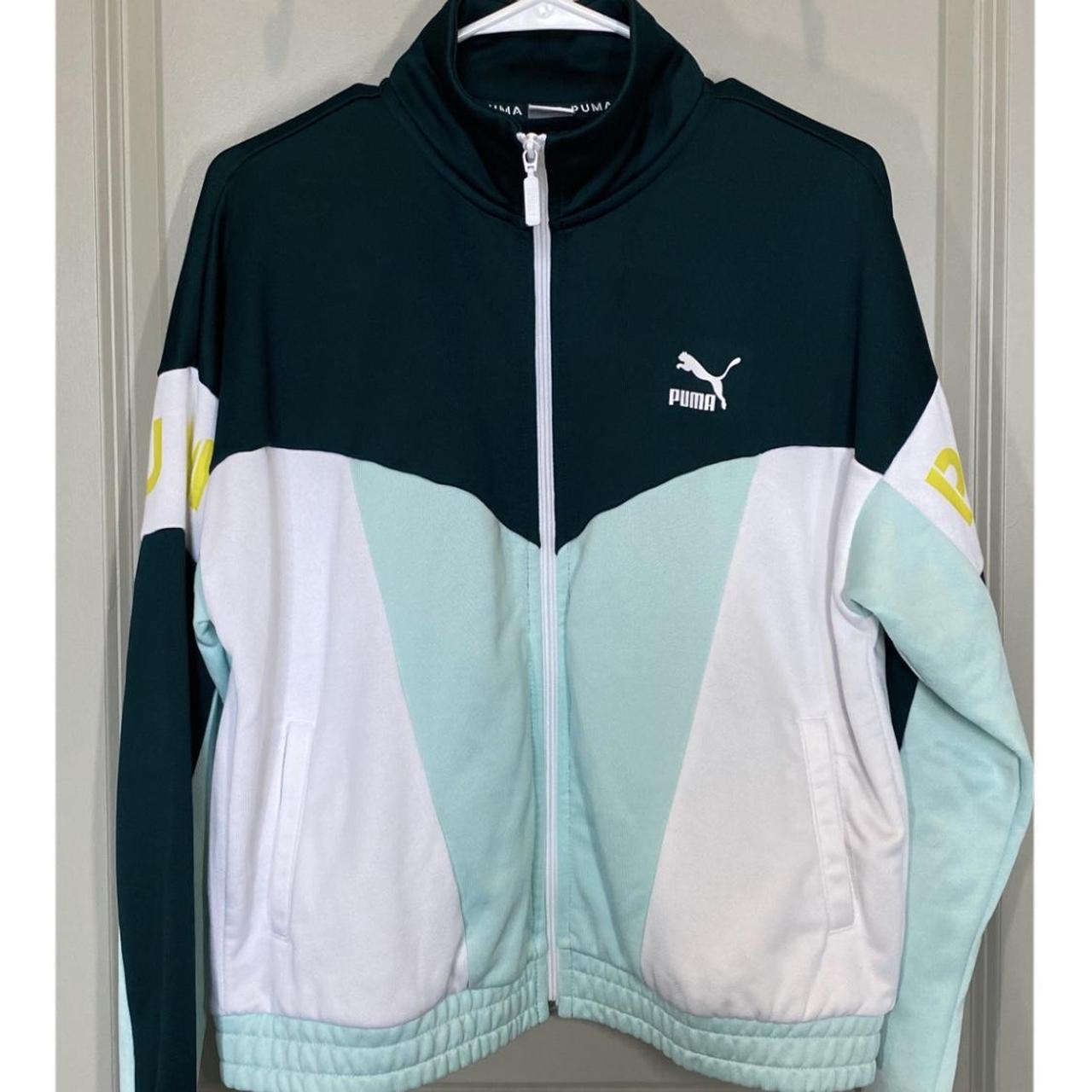 Brand new Puma jacket. Barely worn. Size medium to... - Depop