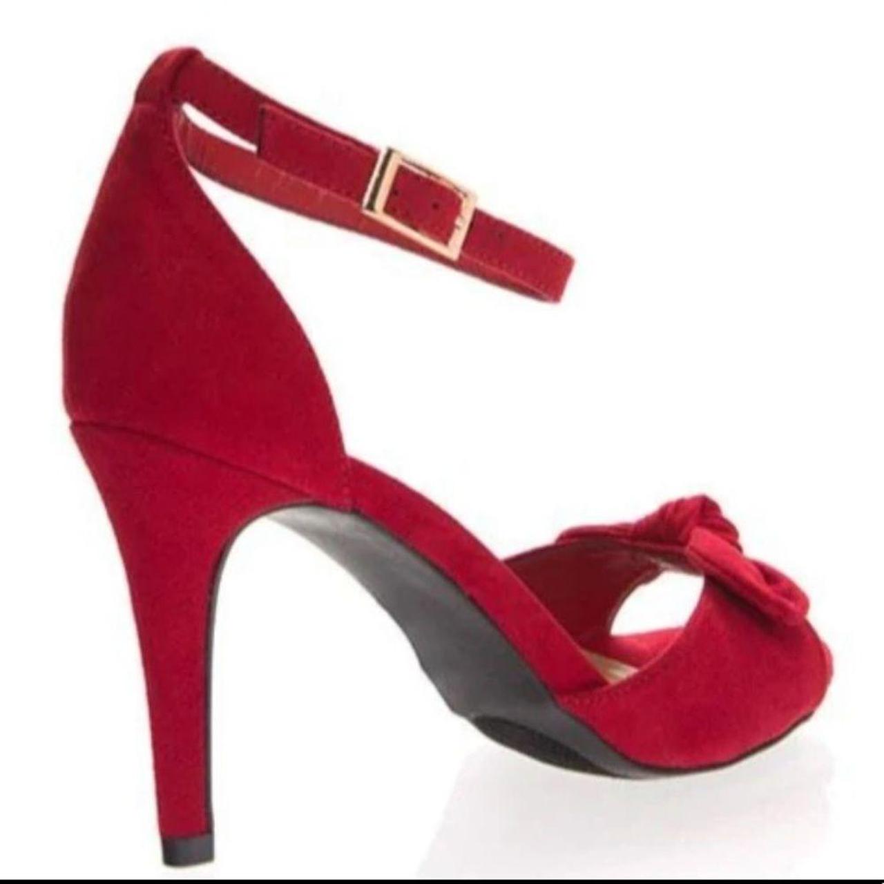 Cherry Bomb These stunning open-toe Red heels are... - Depop