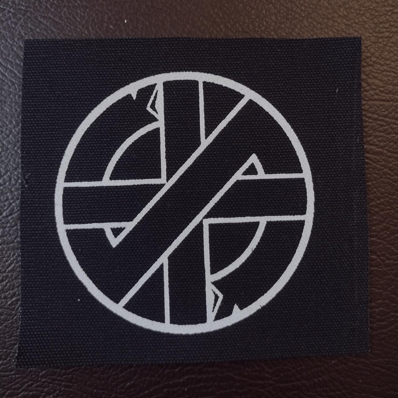 Crass logo patch!! Printed on durable canvas. Very... - Depop