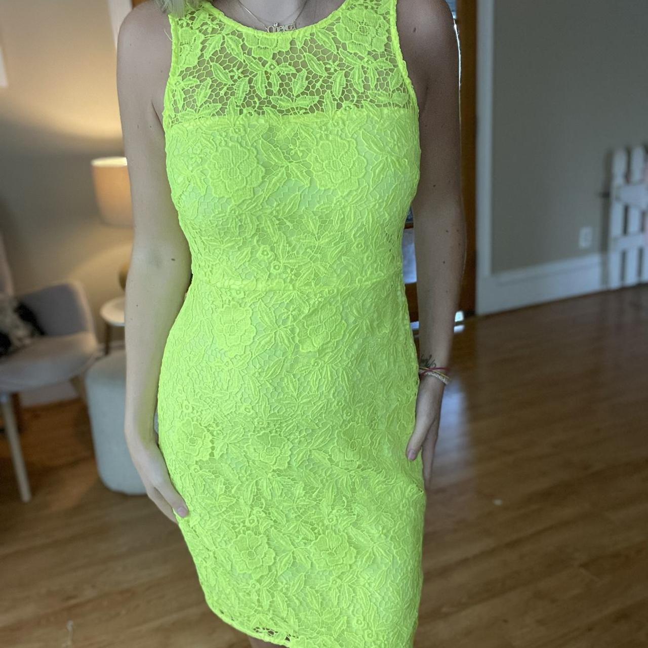 J Crew Womens Green Dress Depop